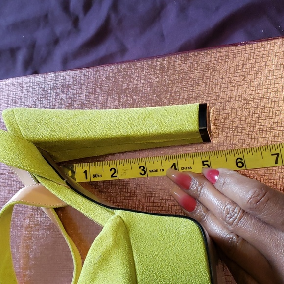 Shoes | Lime Green Heels | Poshmark